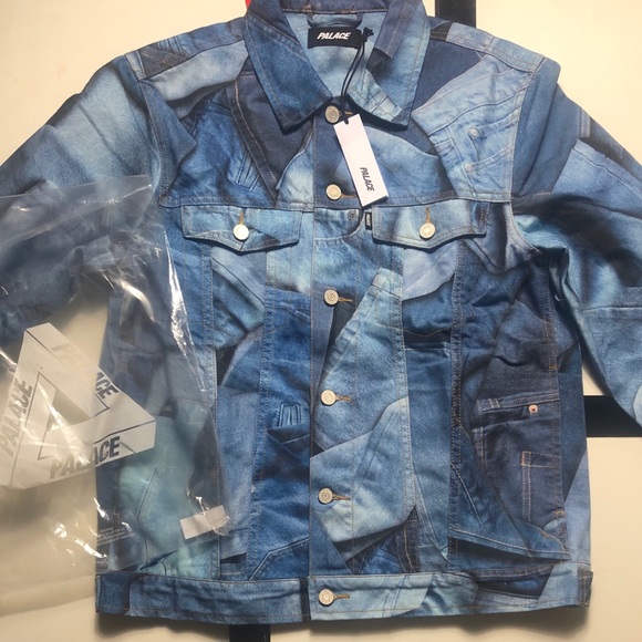 PALACE | Jackets & Coats | Mens Palace Double Denim Jacket | Poshmark